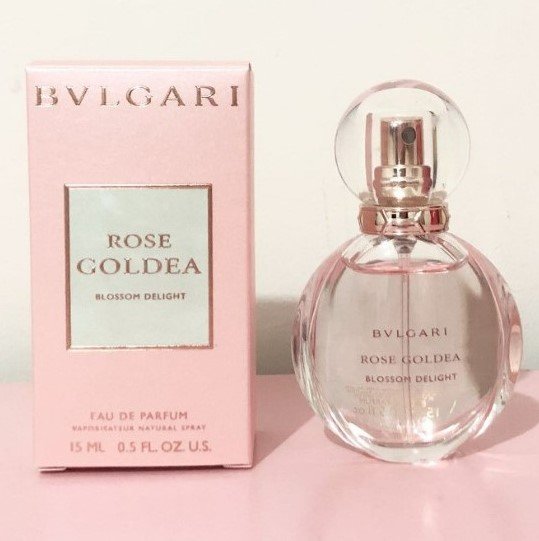 Nước hoa nữ mini Bvlgari Rose Goldea Blossom Delight Eau de Parfum 15 ml