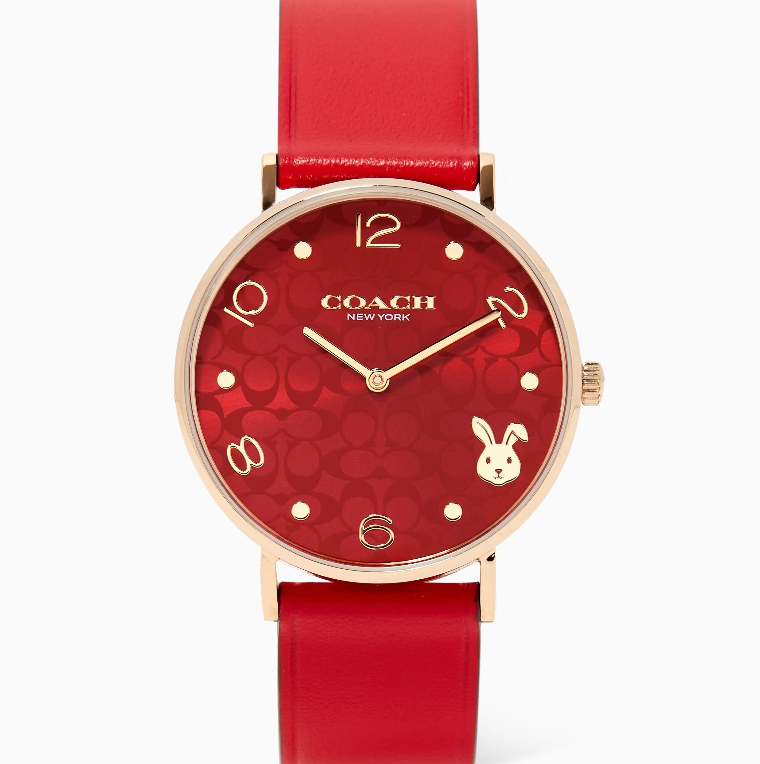 Đồng hồ nữ Coach Perry Quartz Stainless Steel Leather Watch